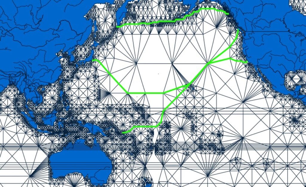 The Global Transport Network in Space and Time - PORTUS