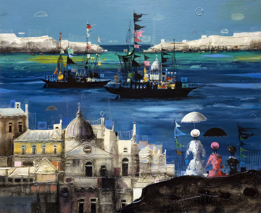 The Magical Landings of the Artist Jean Calogero Interview with Luigi ...