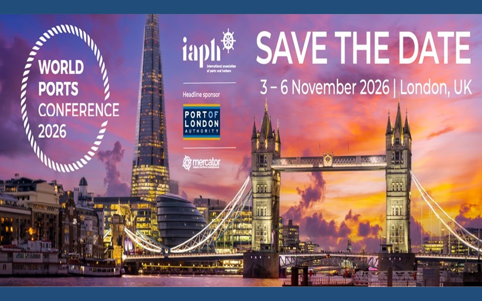 IAPH World Ports Conference 2026 London, UK | November 3-6, 2026 - PORTUS